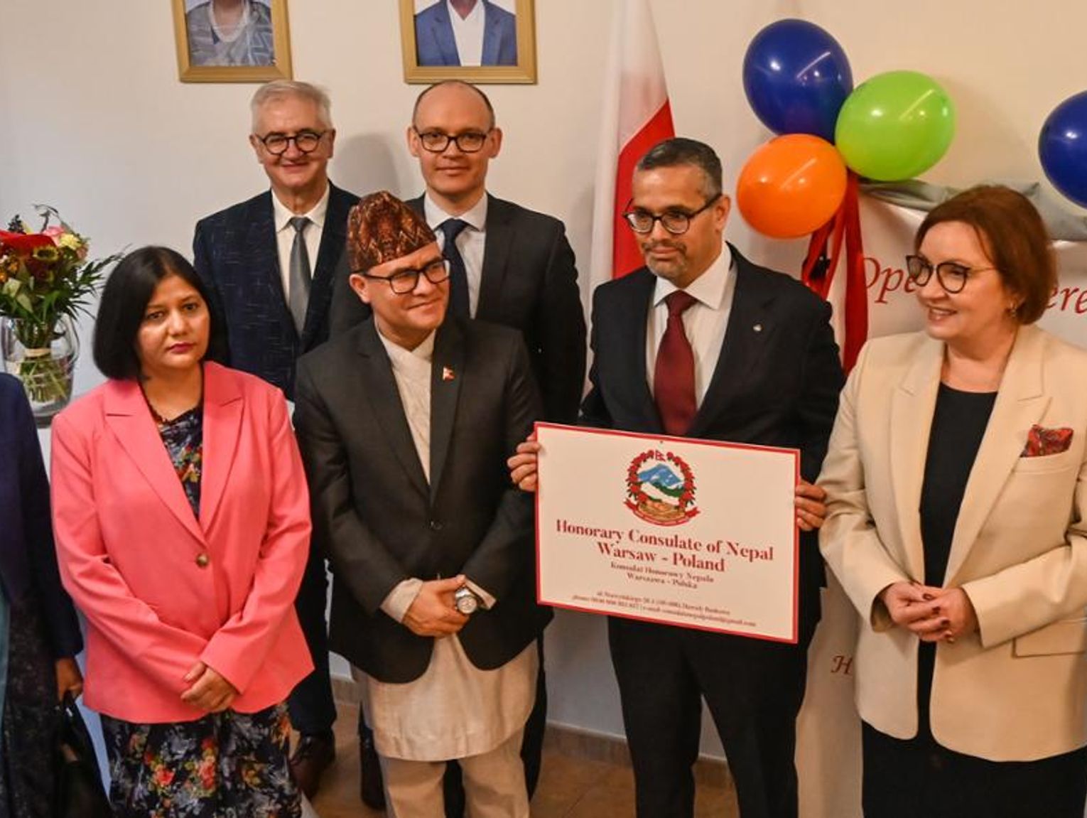 Na terenie gminy Raszyn otwarto konsulat Nepalu